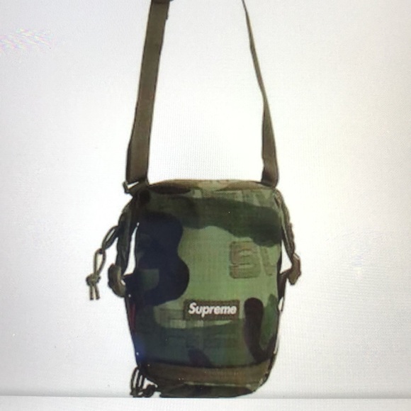 Supreme | Bags | Nwt Supreme Neck Pouch Woodland Camo Authentic | Poshmark